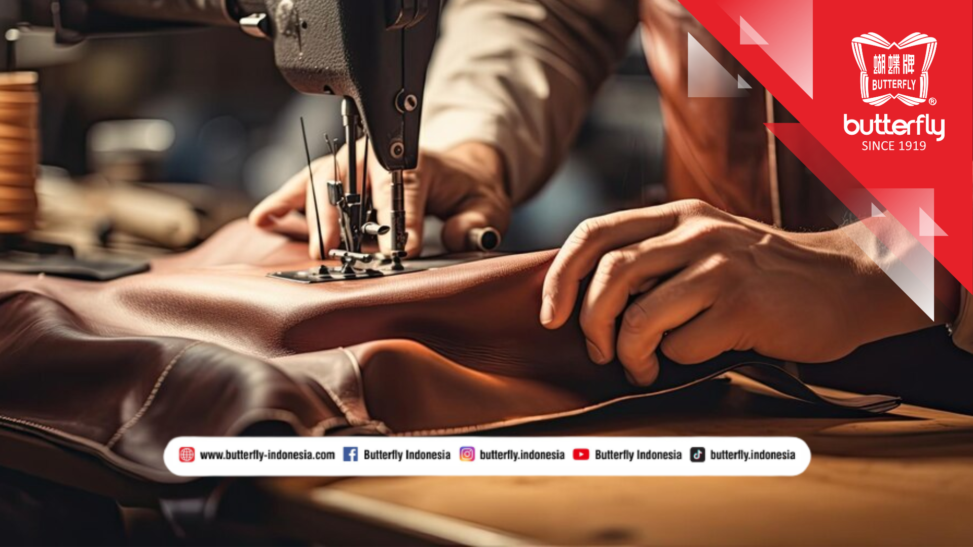 4 Tips Menjahit Bahan Kulit - Butterfly Indonesia